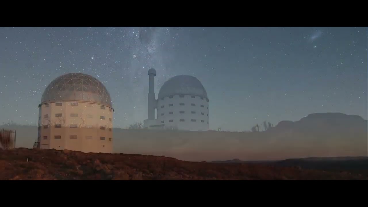 SAAO, an observatory at an altitude of 1770 m near Sutherland, owned ...