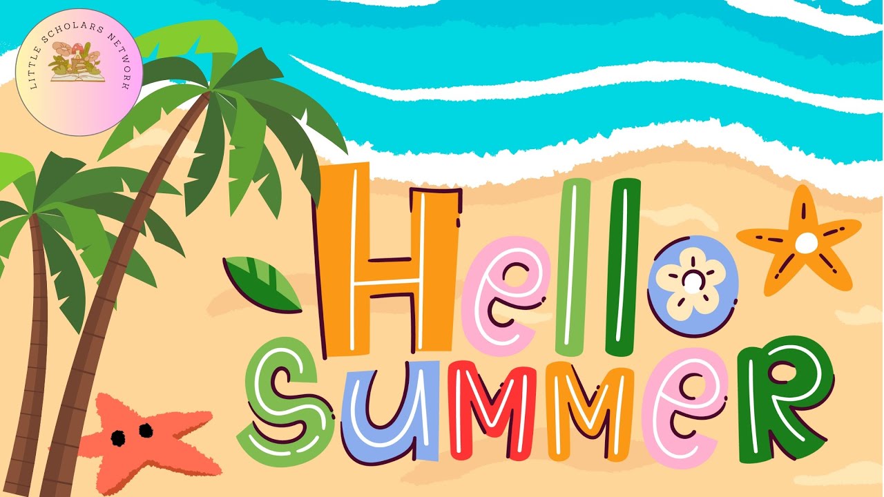 1 Hour of Happy Summer Music for Kids | Fun Background Songs for ...