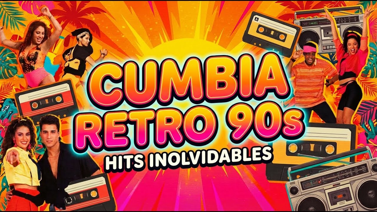Cumbia Retro 90s – Los Clásicos que Encendieron la Fiesta - YouTube