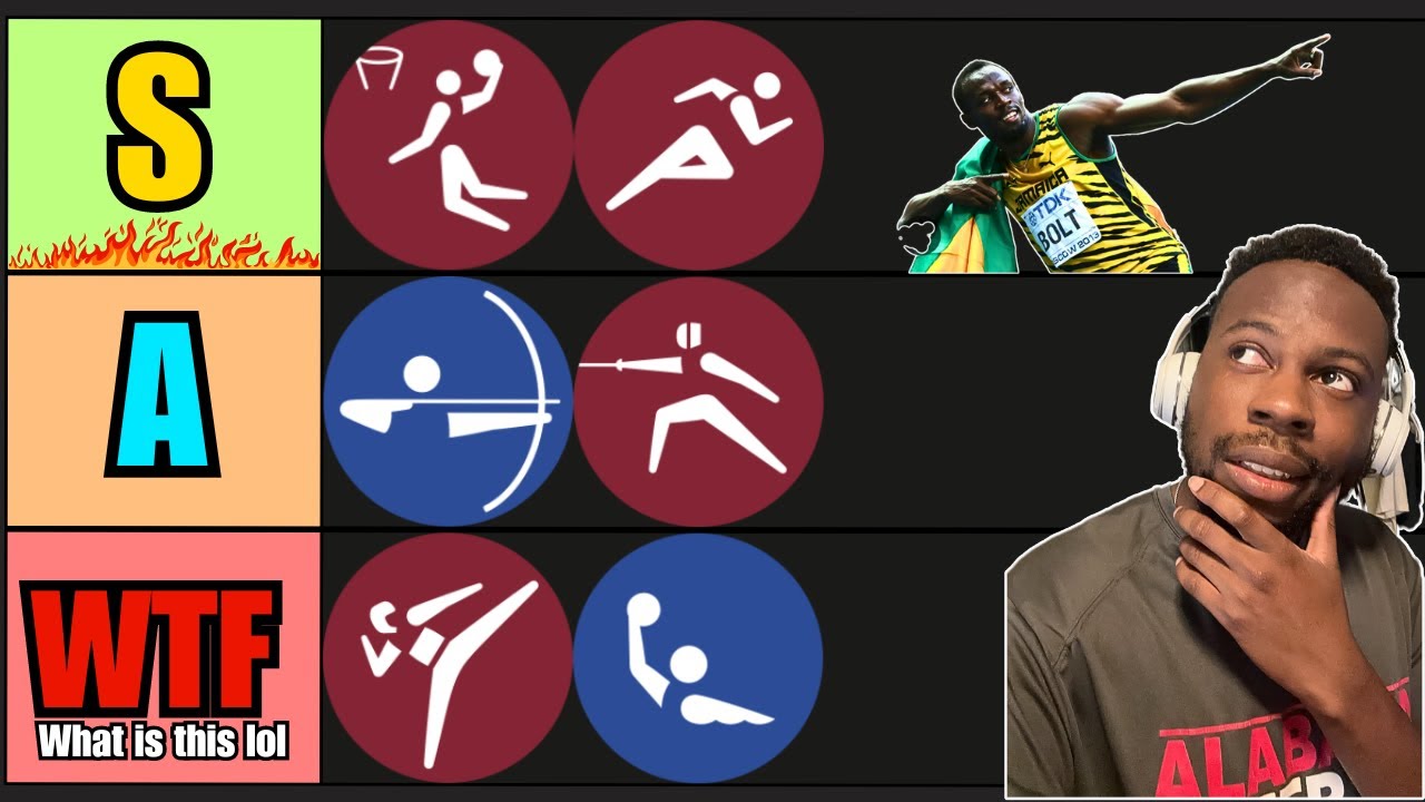 Tier Ranking ALL of the Olympic Sports - YouTube