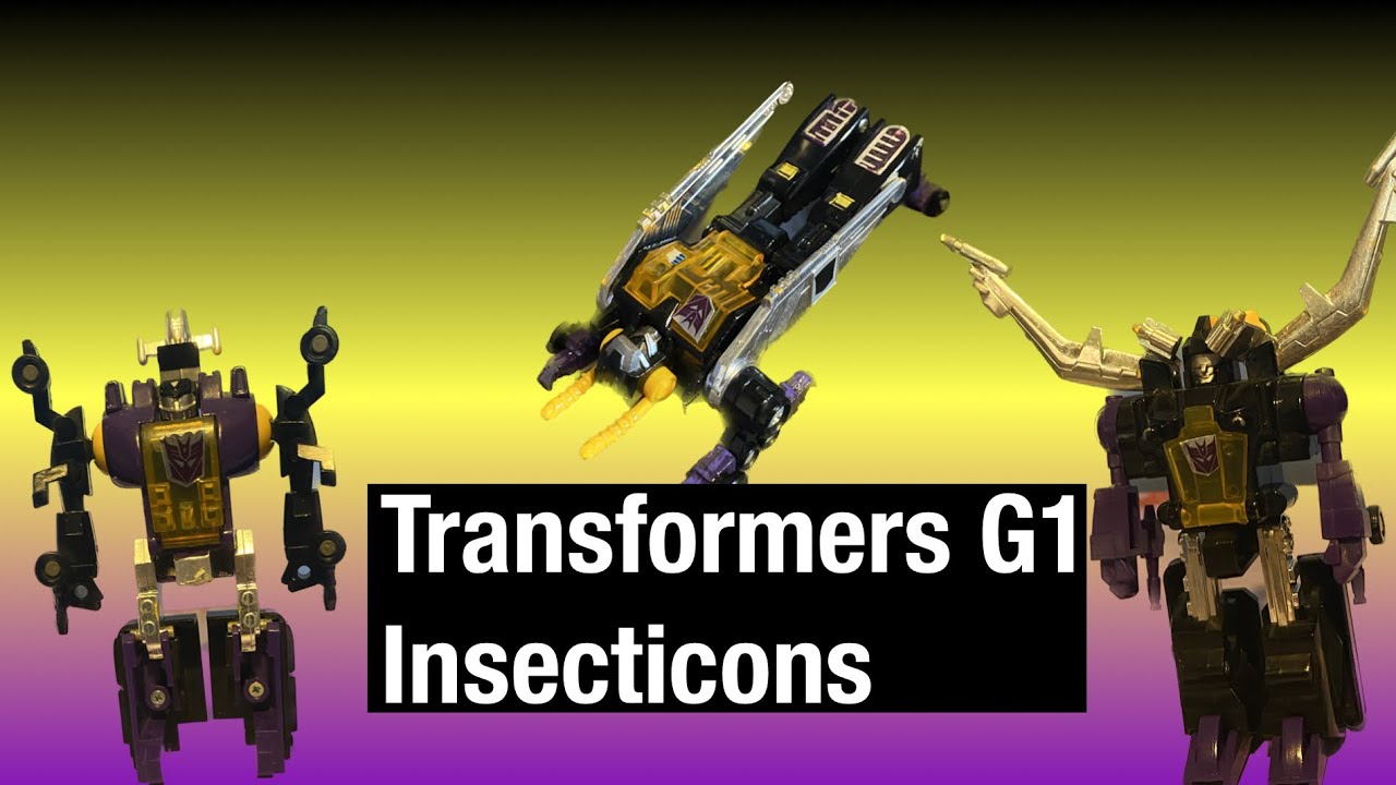 Transformers G1, Insecticons - YouTube