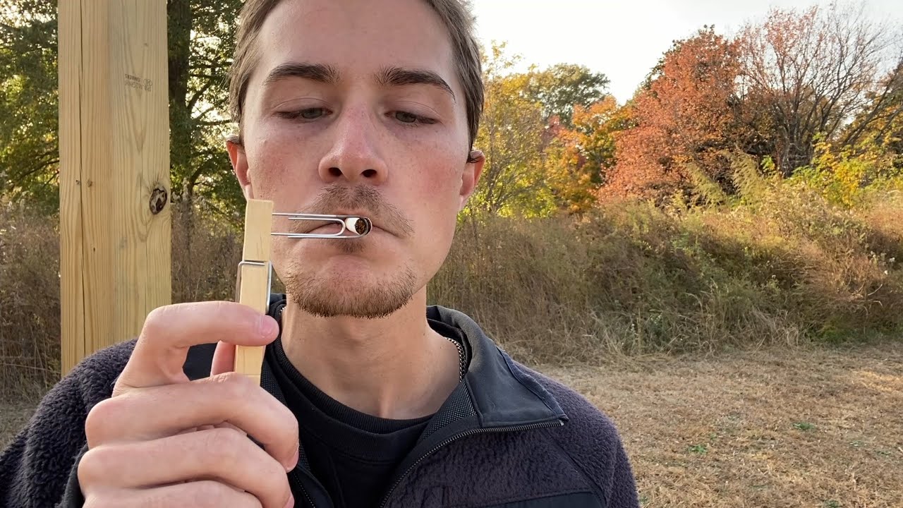 I Lit a Cigarette with a Paperclip - YouTube
