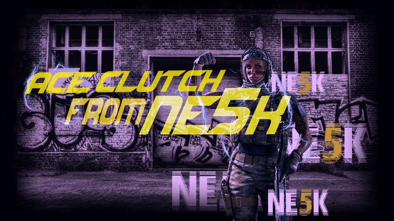 ACE CLUTCH FROM NESK - R6 BRAZILIAN PRO LEAGUE - SEMI-FINAL - YouTube