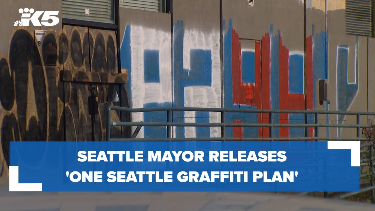 Seattle mayor releases 'One Seattle Graffiti Plan' - YouTube