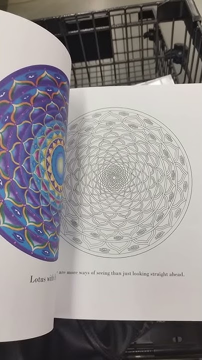 Color Yourself Calm - A mindfulness coloring book - YouTube