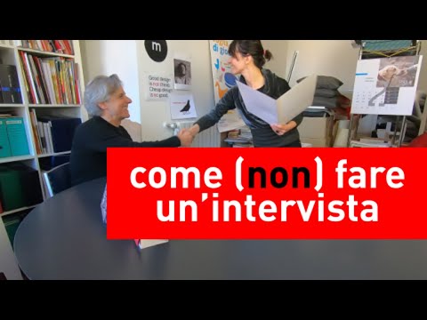 Tutorial Interviste - come (non) fare un'intervista - YouTube