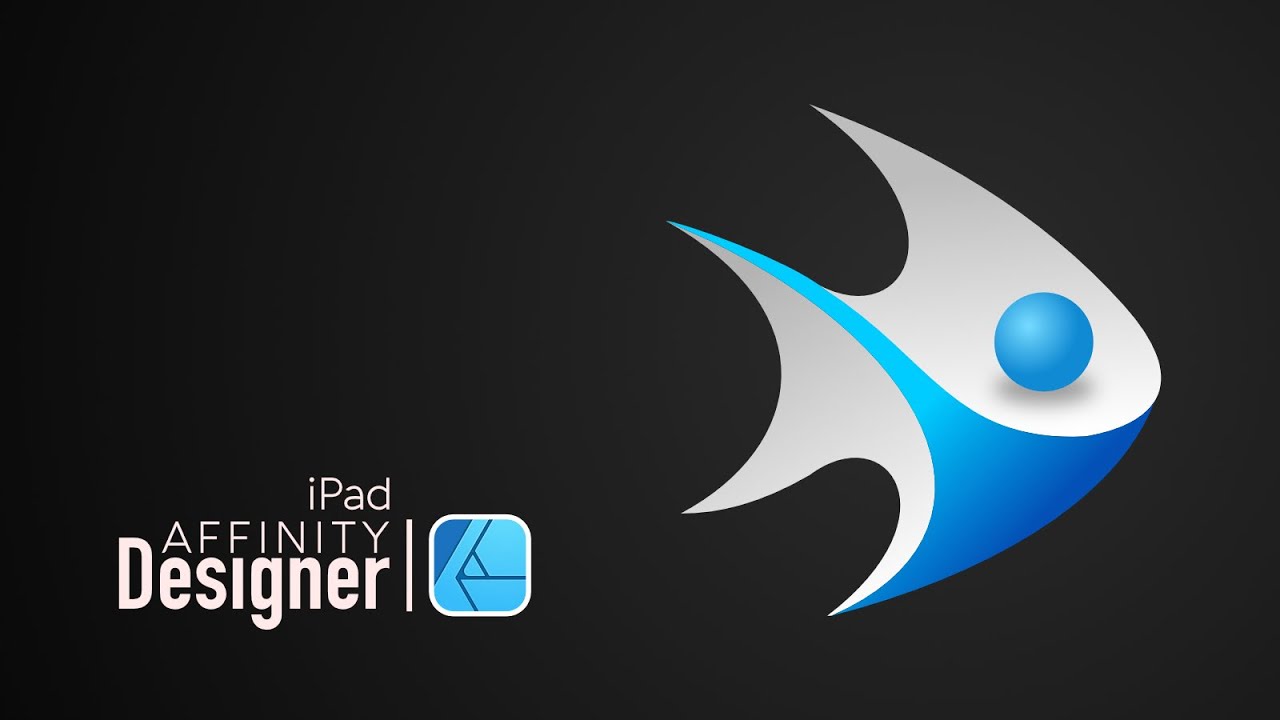 Bluefish 3D art | Affinity Designer iPad - YouTube