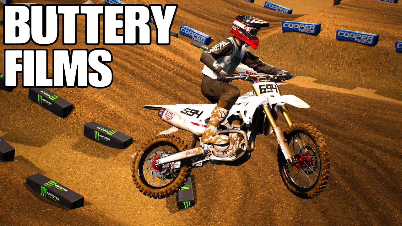 BUTTERY FILMS RIDING 2023 HOUSTON - Supercross 5 Gameplay - YouTube