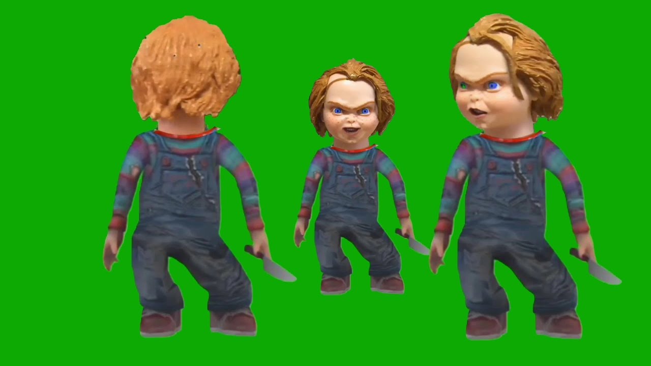 Chucky Talking Laughing Dancing Head Spinning,Evil Doll animation ...