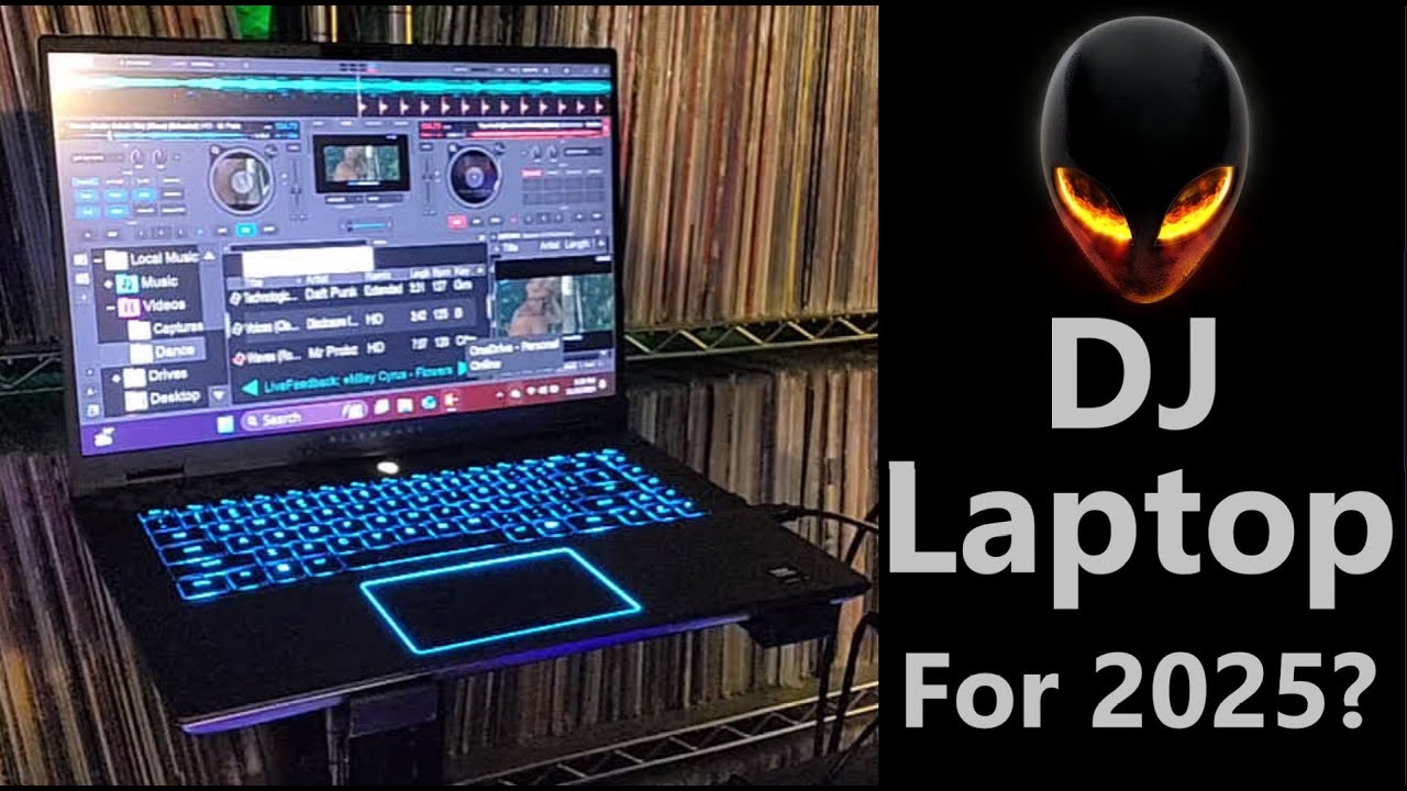 NEW DJ Computer For 2025? - Alienware M16 R2 Gaming Laptop + Samsung ...