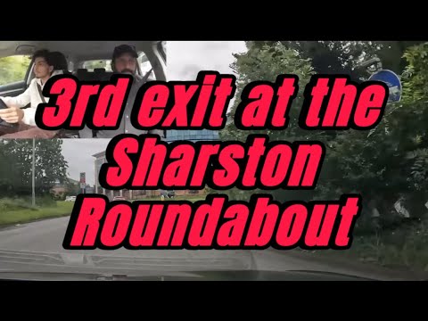 3rd exit from Sharston Roundabout - YouTube