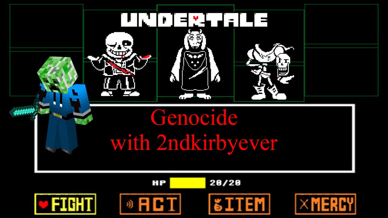 Undertale Genocide - E03 "I'm Sorry Papyrus" - YouTube