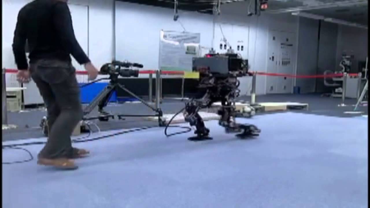 High-Power Robot Legs Can Jump, Balance (New Version) - YouTube