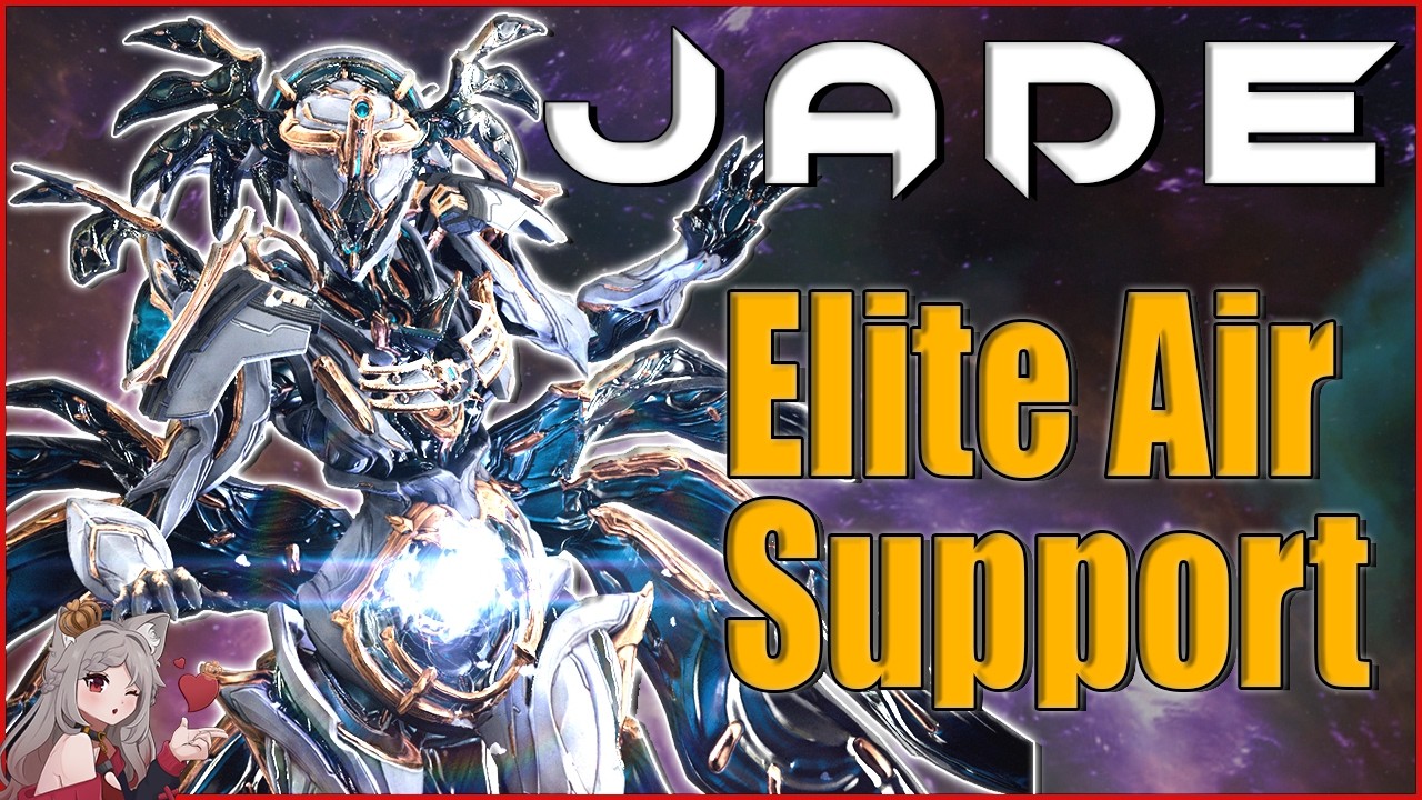 Jade's Elite Air Support - Two Endgame Glory Builds | Warframe, Guide ...