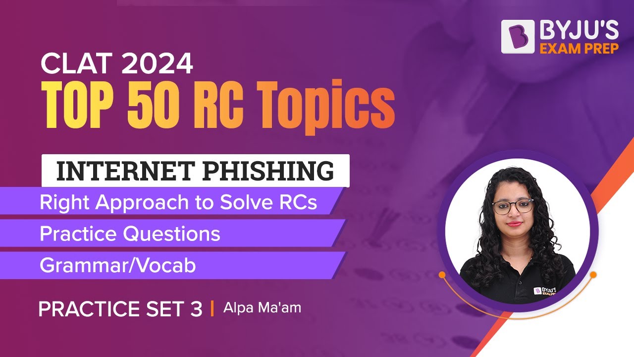 CLAT 2024 English RC | Reading Comprehension Questions | Passage 3 ...