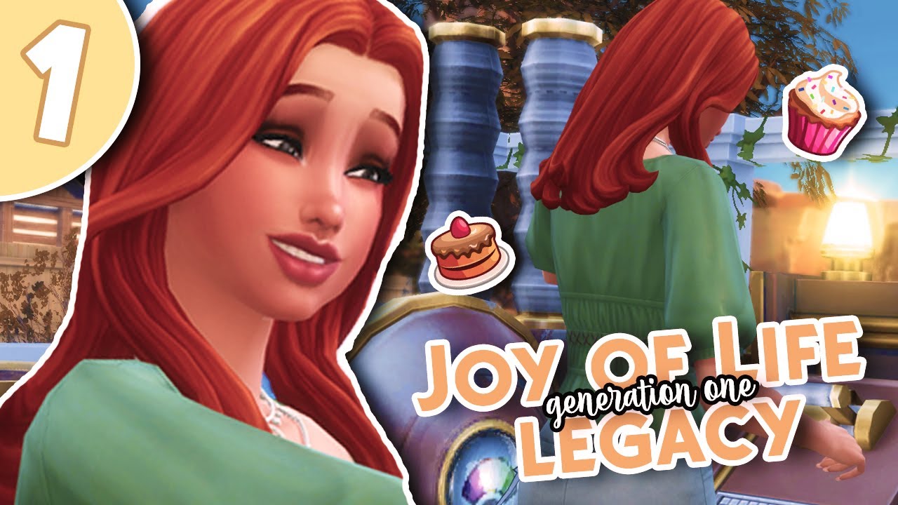 LET'S GET BAKING 🍰 Joy of Life Legacy #1 (Sims 4) - YouTube