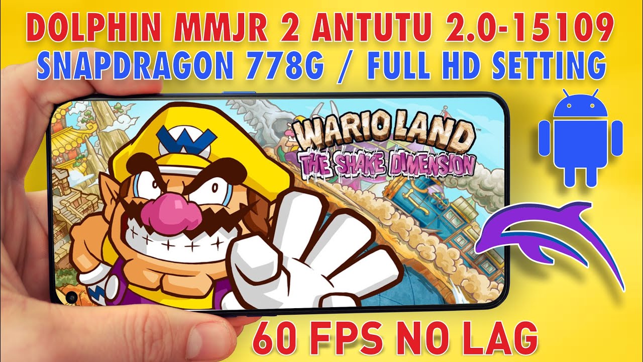 Wario Land Shake It! Gameplay on Android | Dolphin Antutu MMJR2 | Snaapdragon 778G/Dimensity 900 ...