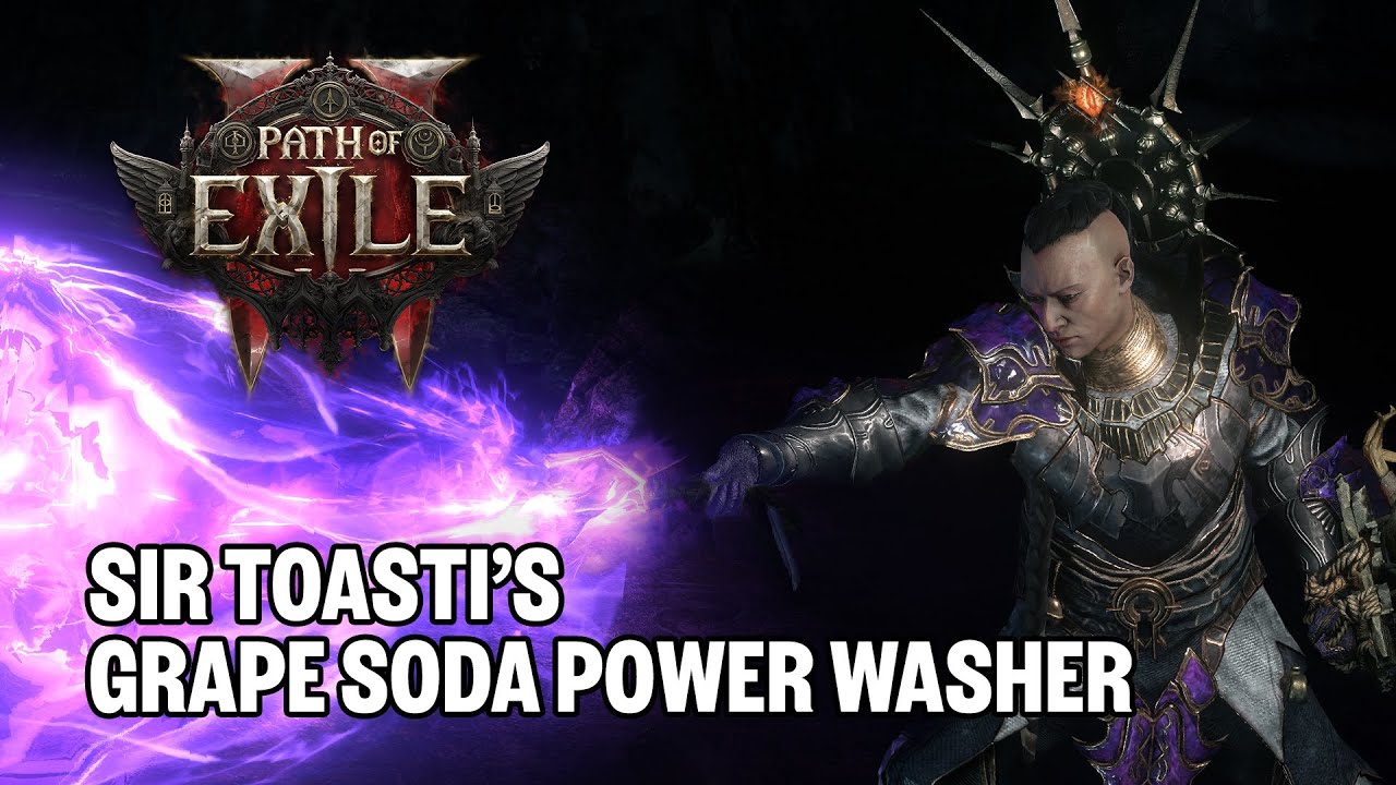 Path of Exile 2: Build of the Week - Grape Soda Power Washer - YouTube