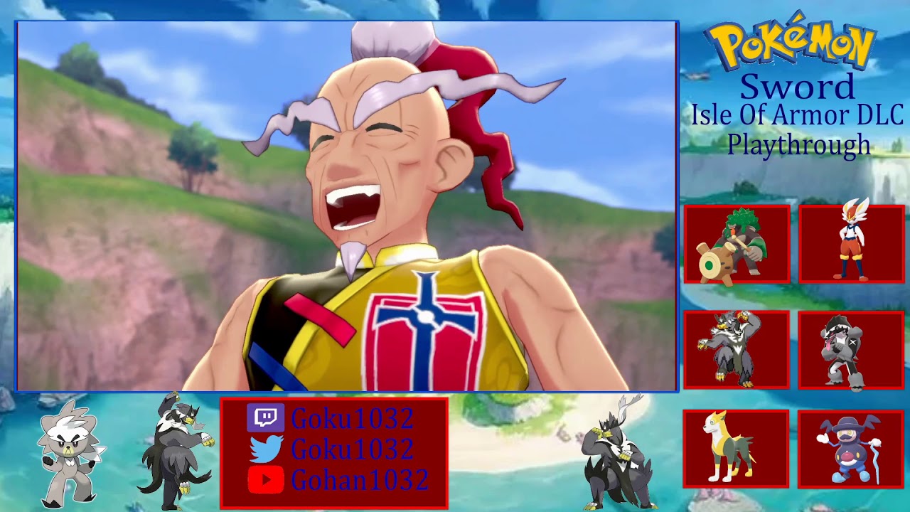 Pokemon Sword DLC Isle Of Armor Part 9 - YouTube