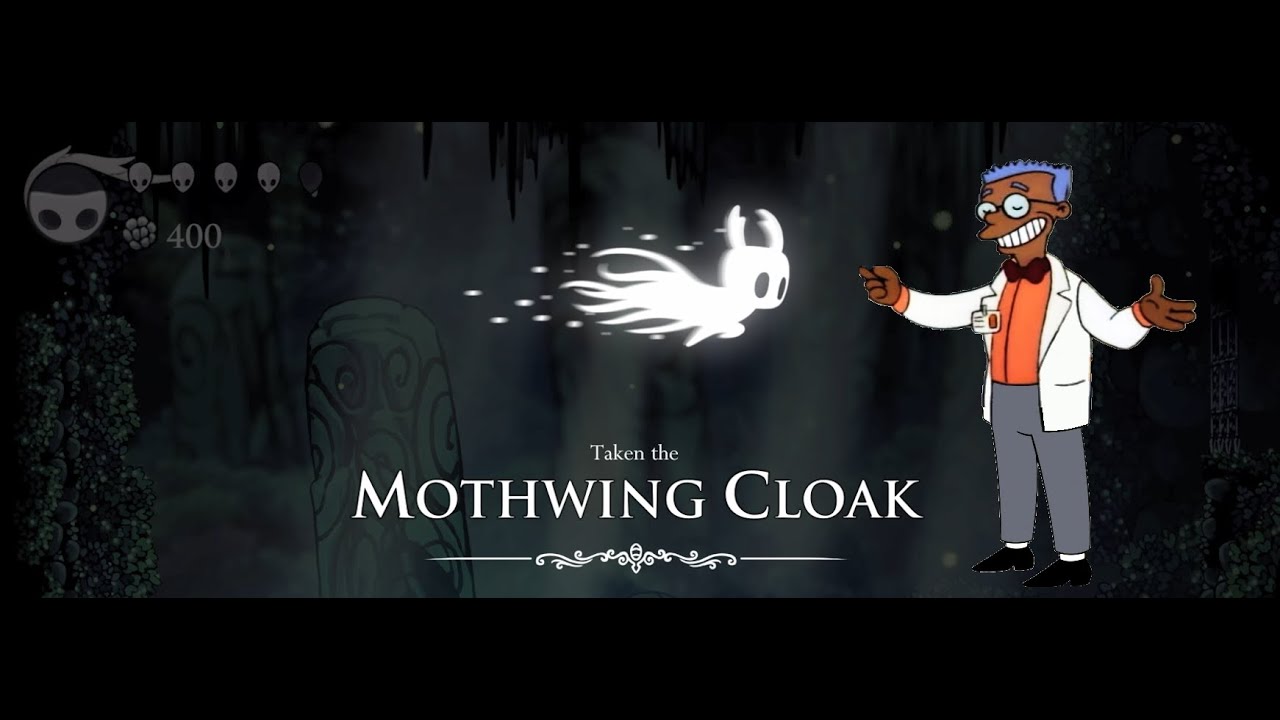 Mothwing Cloak | Hollow Knight (w/ Commentary) [02] - YouTube