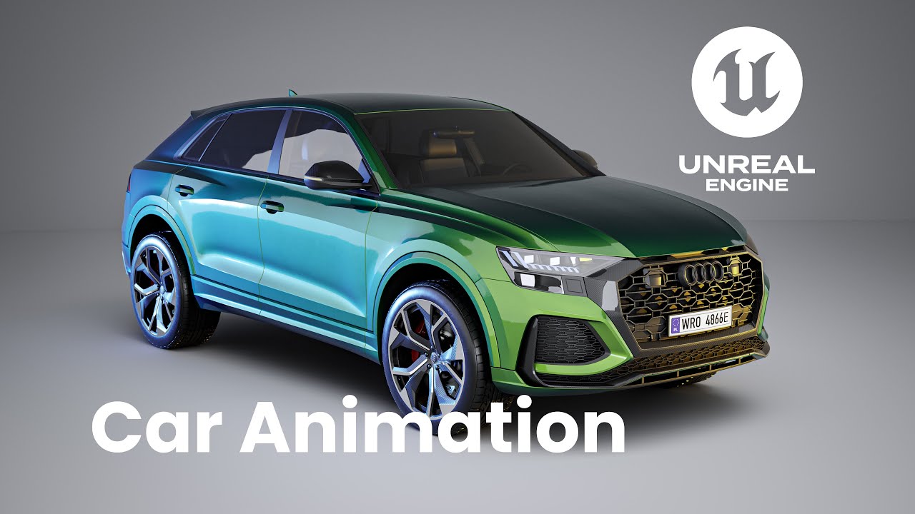 Car Animation Sample | Unreal Engine 5 Animation - YouTube