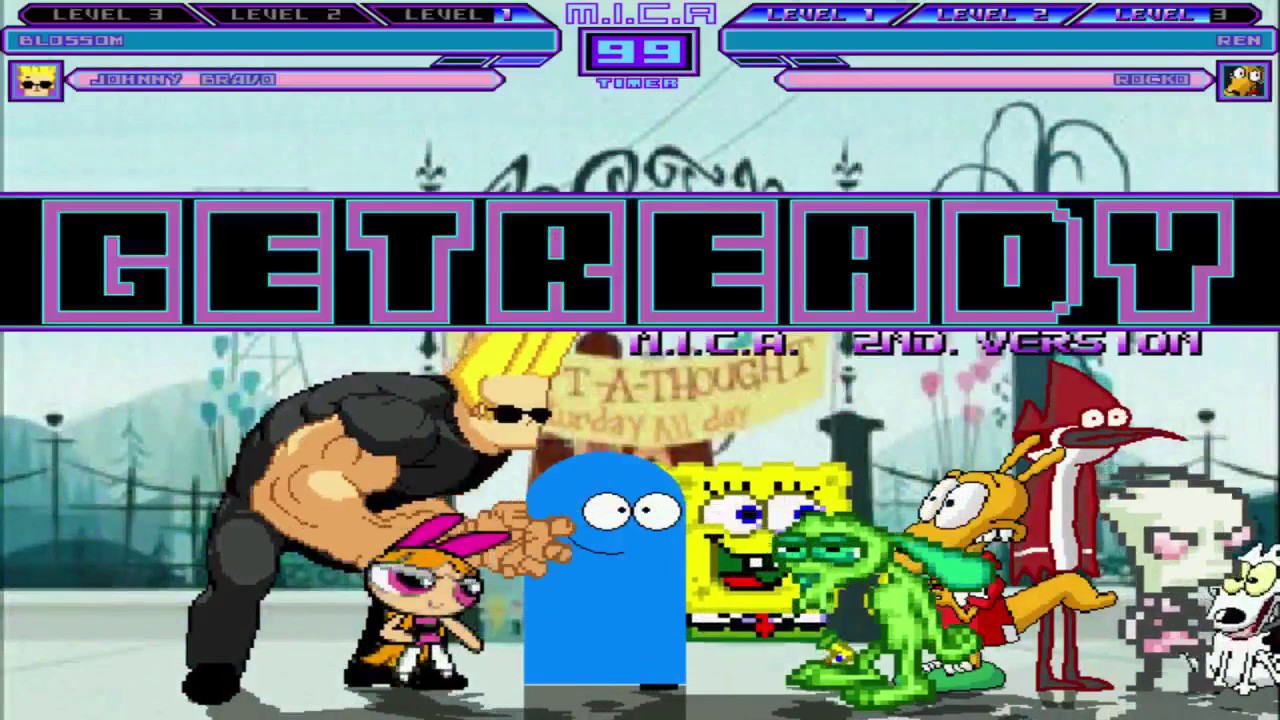 Cartoon Network Versus Nickelodeon Mugen Rule Of Fun TV Tropes