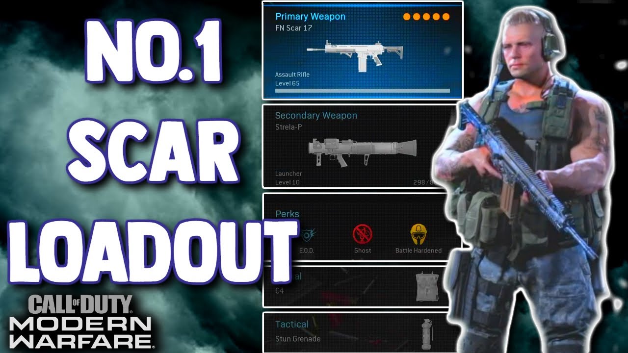 BEST SCAR LOADOUT! HARDEST GUN TO MASTER! - Call Of Duty Modern Warfare ...