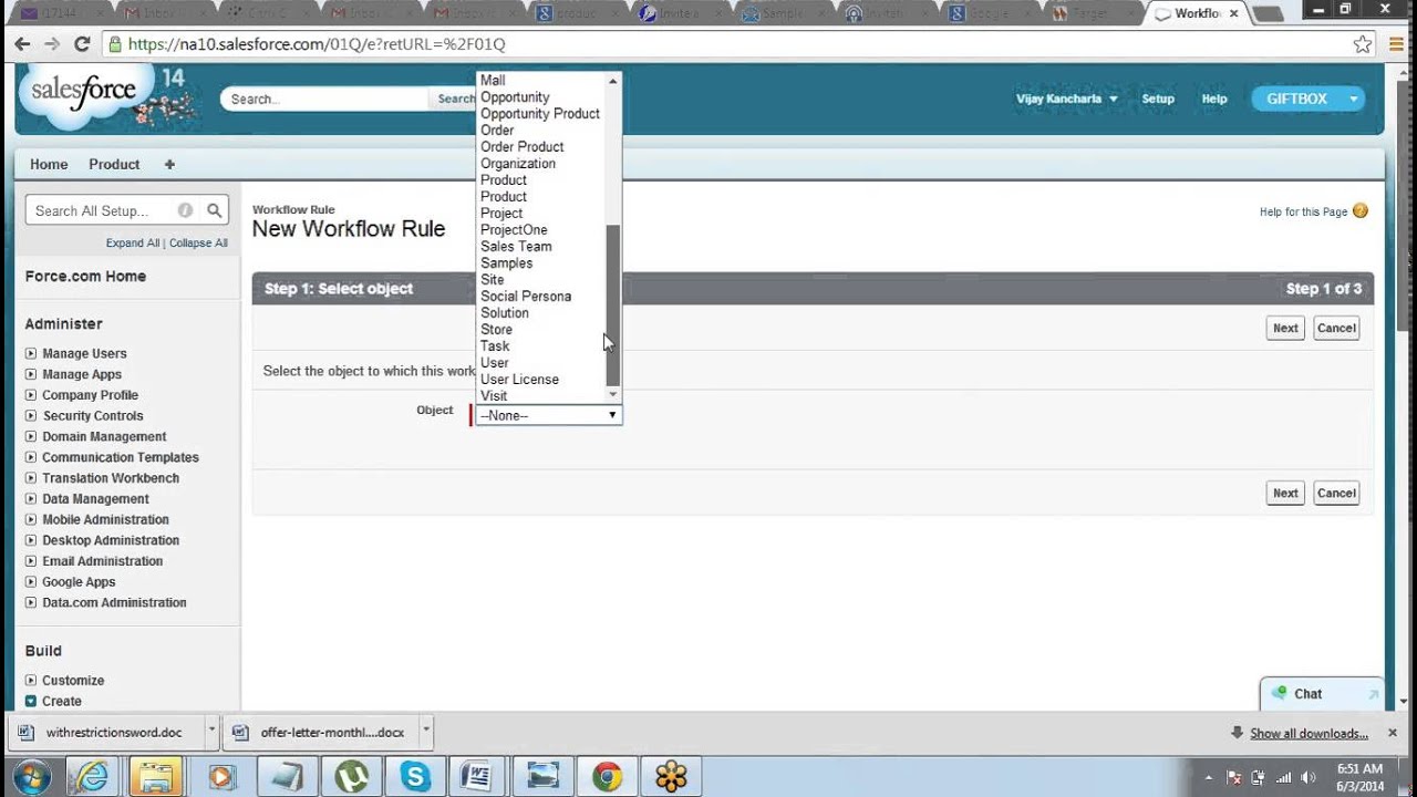 Working With Workflow Rulespart 1 In Salesforce By Jeet Singh Youtube 8541