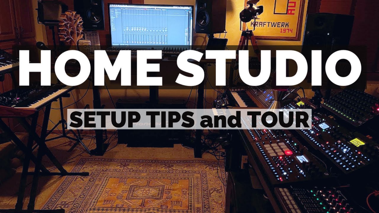 Music Production Studio Setup Tips for Beginner Through Advanced - YouTube