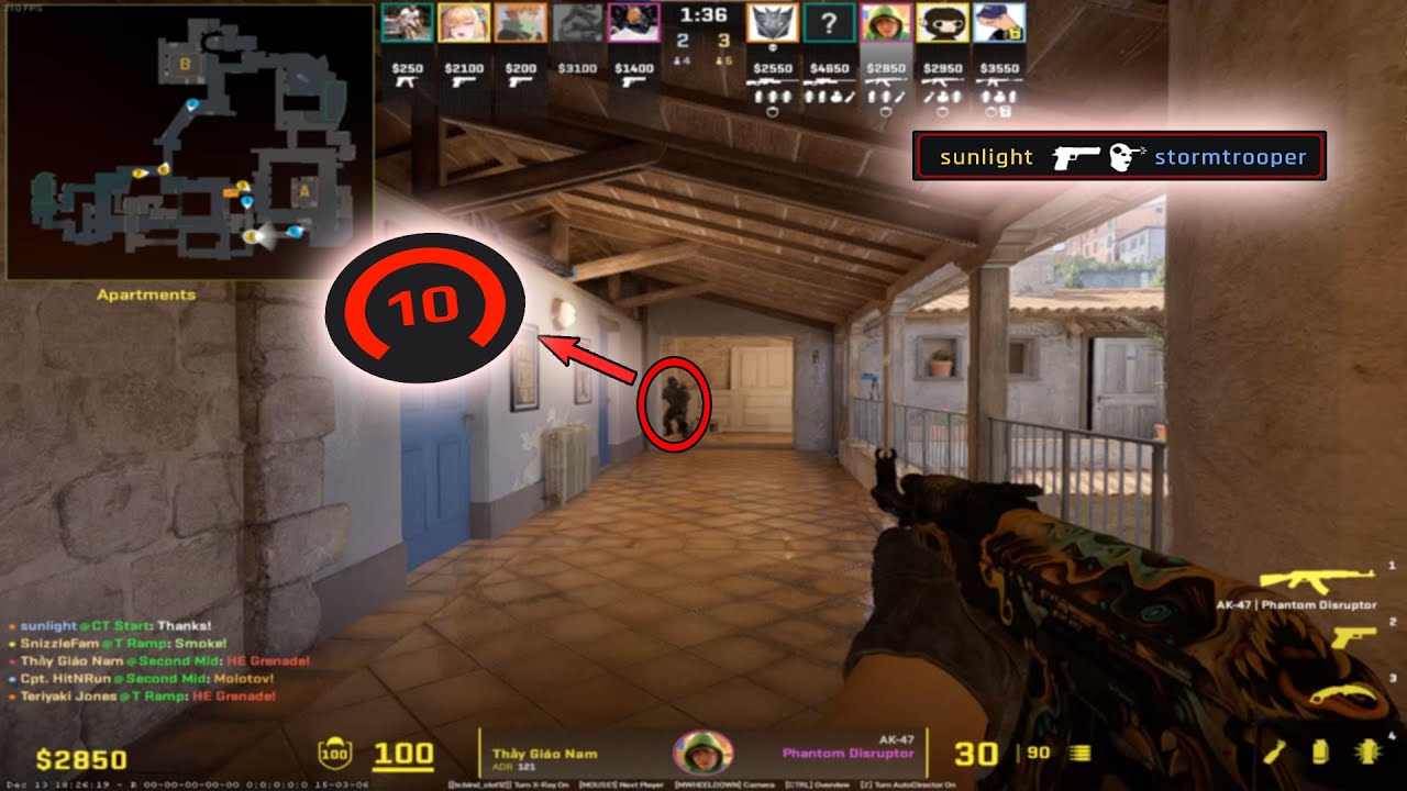 How it Feels Like Playing Against a LEVEL 10 CS2 Player - YouTube