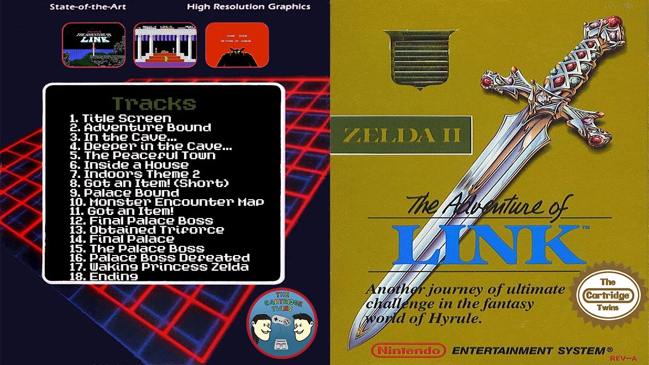 The Legend of Zelda II - The Adventure of Link - Full NES OST - YouTube