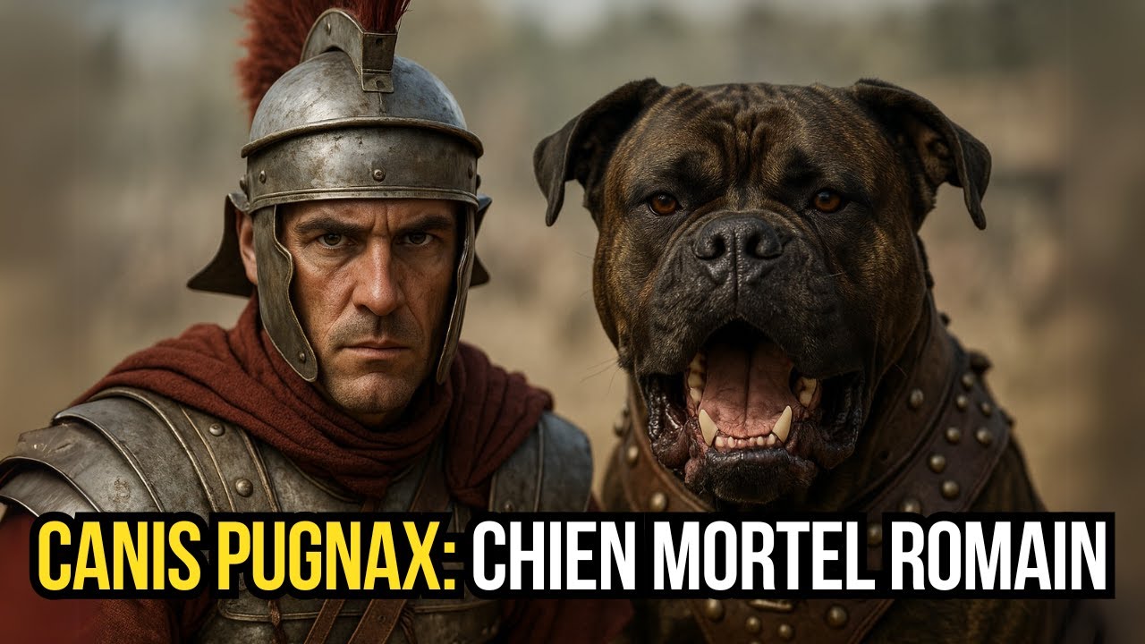 CANIS PUGNAX: Le CHIEN BRUTAL de l'ARMÉE ROMAINE qui DÉCHIRAIT les Ennemis au COMBAT - YouTube
