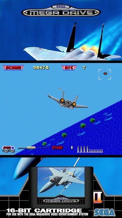 After Burner 2 - Sega Mega Drive / Genesis - 1990 #segagenesis #megadrive #afterburner - YouTube