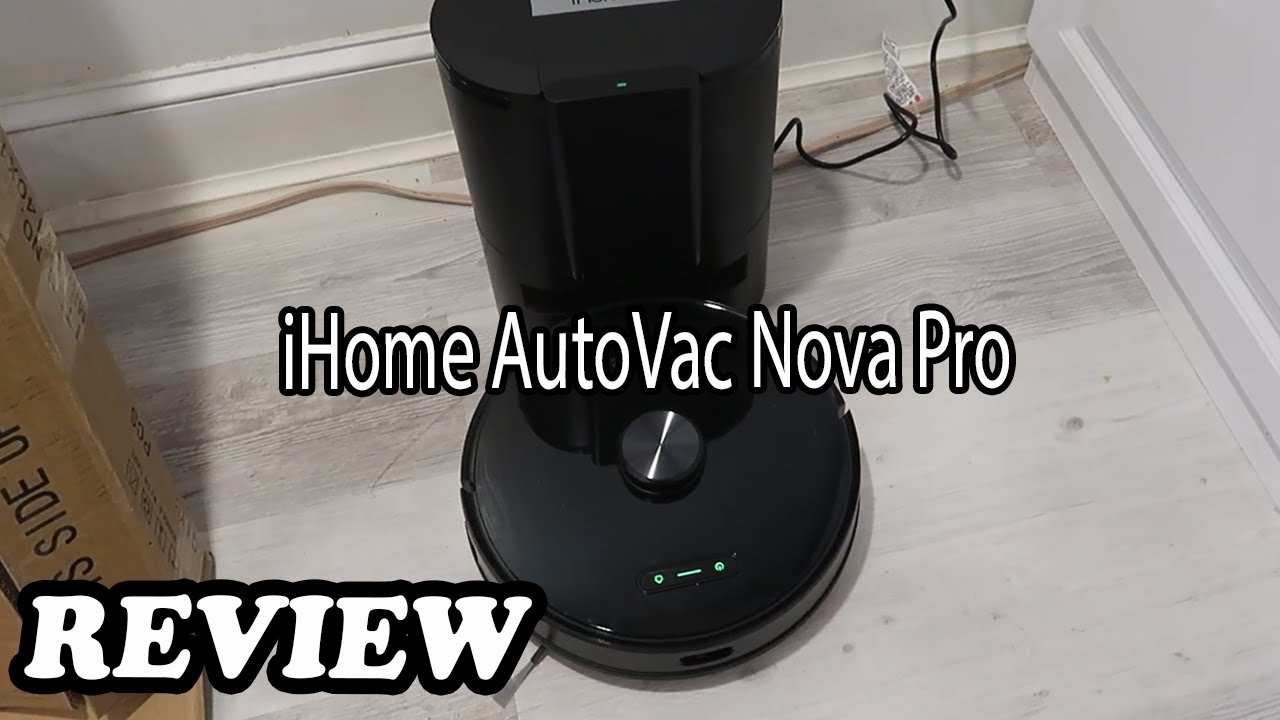 iHome AutoVac Nova Pro Review - Intelligent Automated Robot Vacuum With Mobile App - YouTube