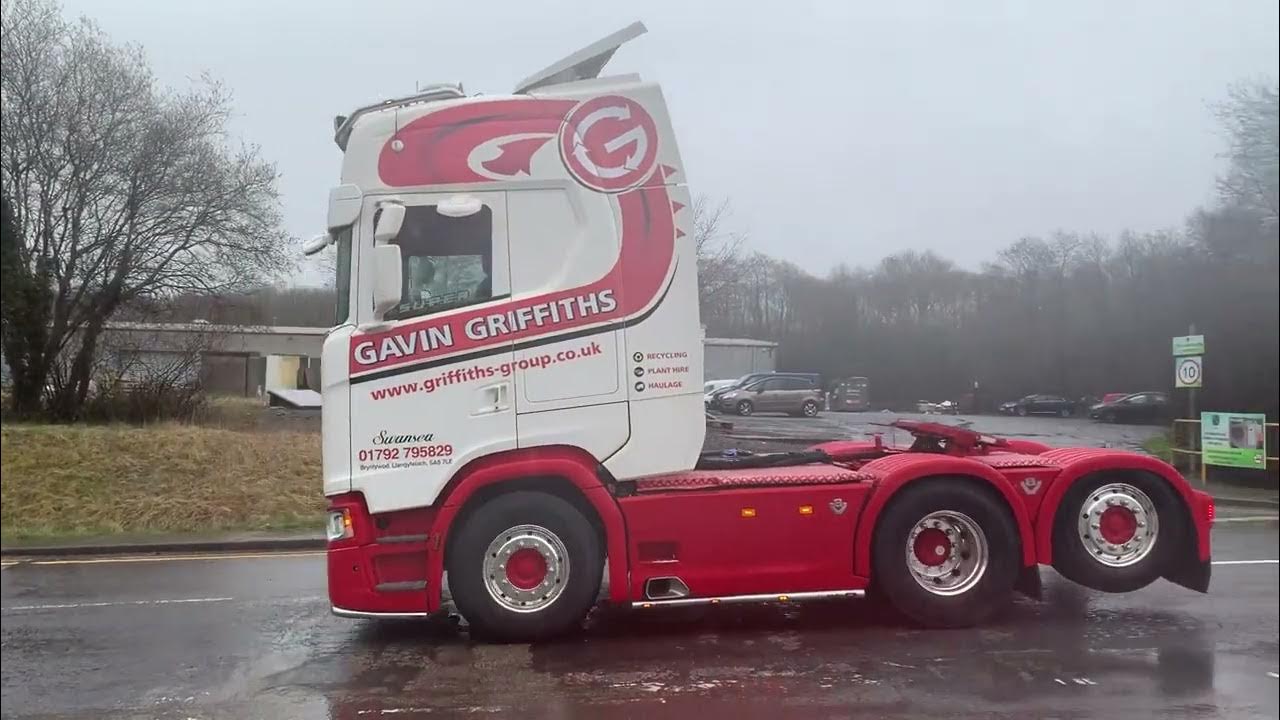 2020 Scania S650 6x2 Rear Lift Tractor Unit, Entered into Auction - YouTube