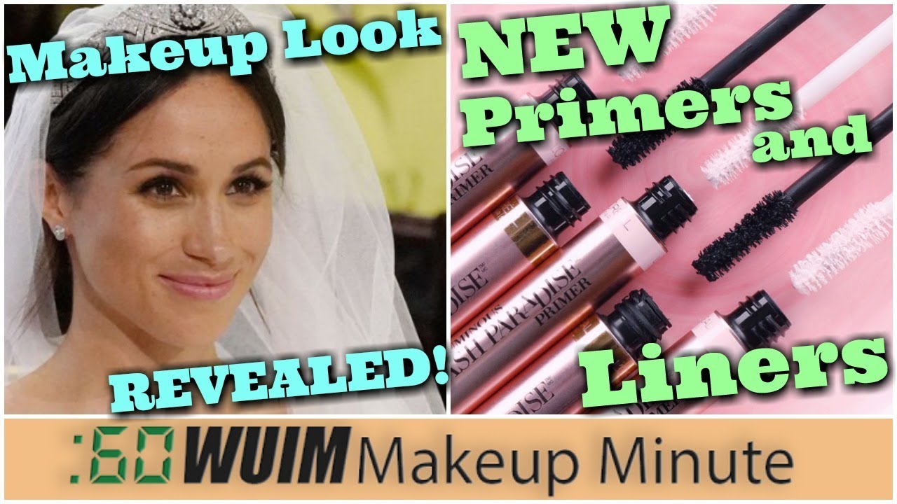 Meghan Markle's Wedding Makeup REVEALED! NEW L'Oreal! | Makeup Minute ...