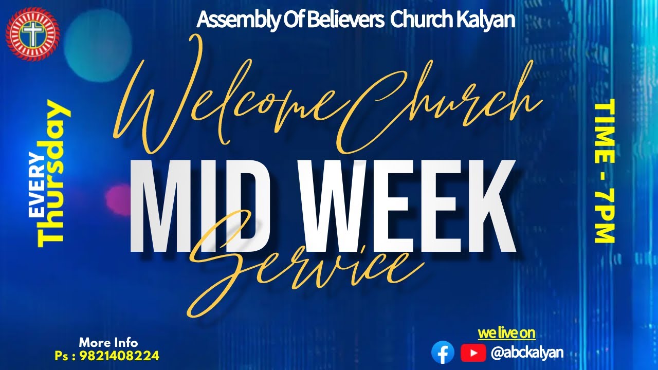 MID WEEK SERVICE || 6th MARCH 2025 || - YouTube