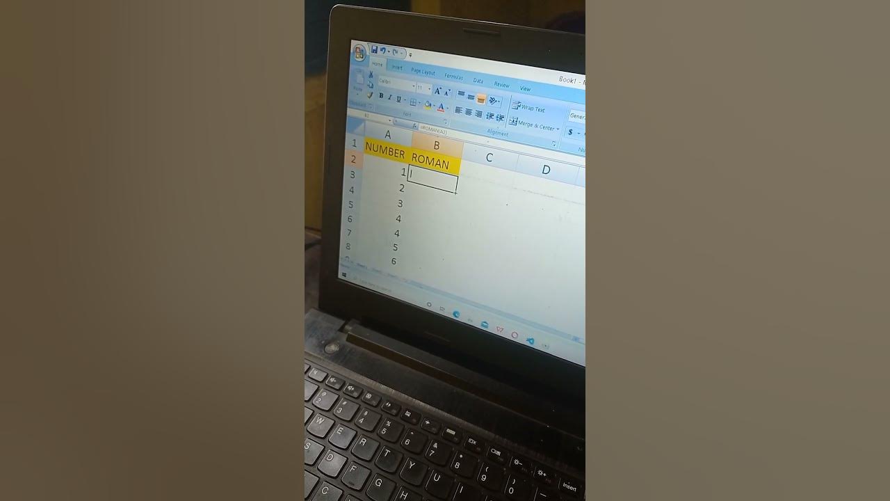 Excel Me Kisi Bhi Number Ko Roman Number Me Aise Convert Kare Computer Exceltips Skills Pc