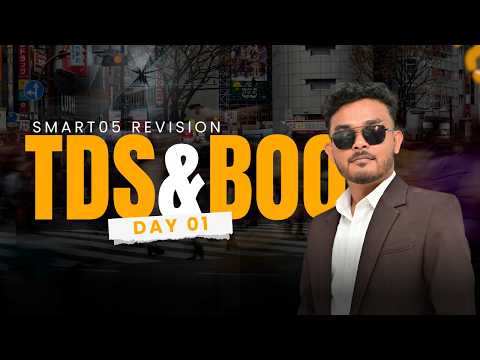 TDS & BOQ Day 01 | 2026 | Smart05 Revision | Nirman Halpita