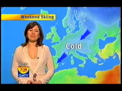 gmtv weather red shoes - YouTube