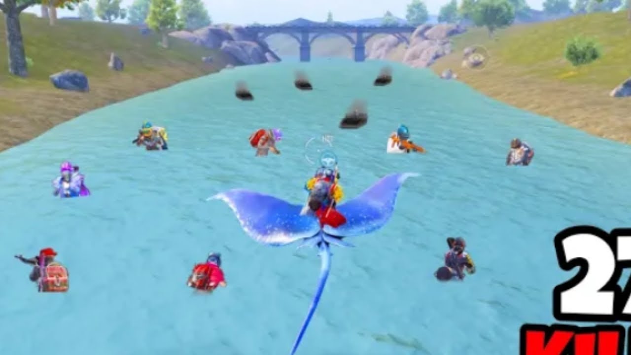 enemy hunting me in water in my flying fish In PUBG MOBILE IN BGMI ...