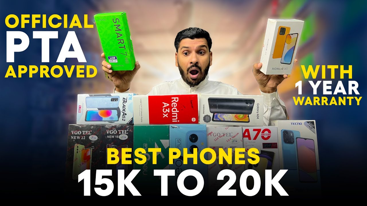 Top 10+ Mobile Phones 15000 to 20000 In Pakistan 2024 ⚡️Best Smartphone ...