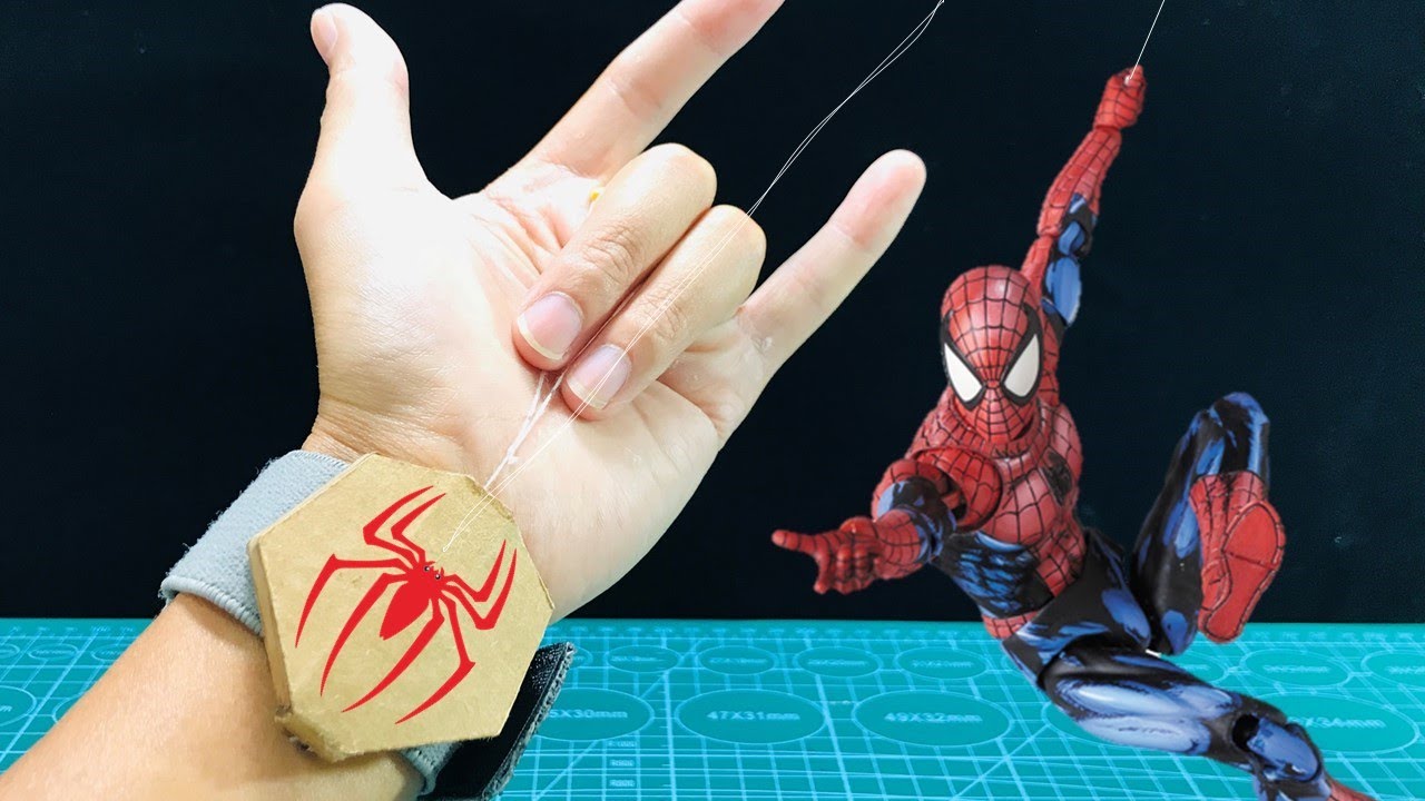 Spider-Man PS4 Web Shooter That SHOOTS!How To Make Spider-Man Miles ...