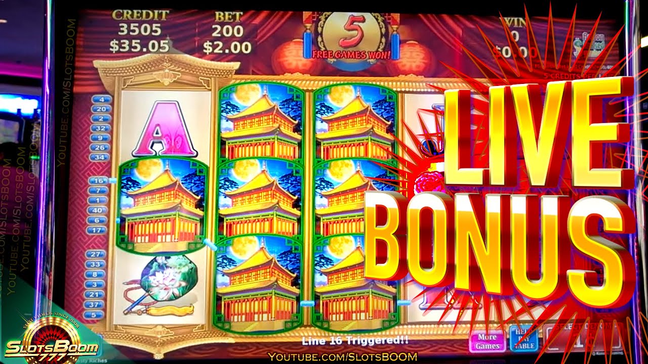 LIVE FREE GAMES TRIGGER!!! DYNASTY RICHES - BONUS on 1c KONAMI SLOT ...