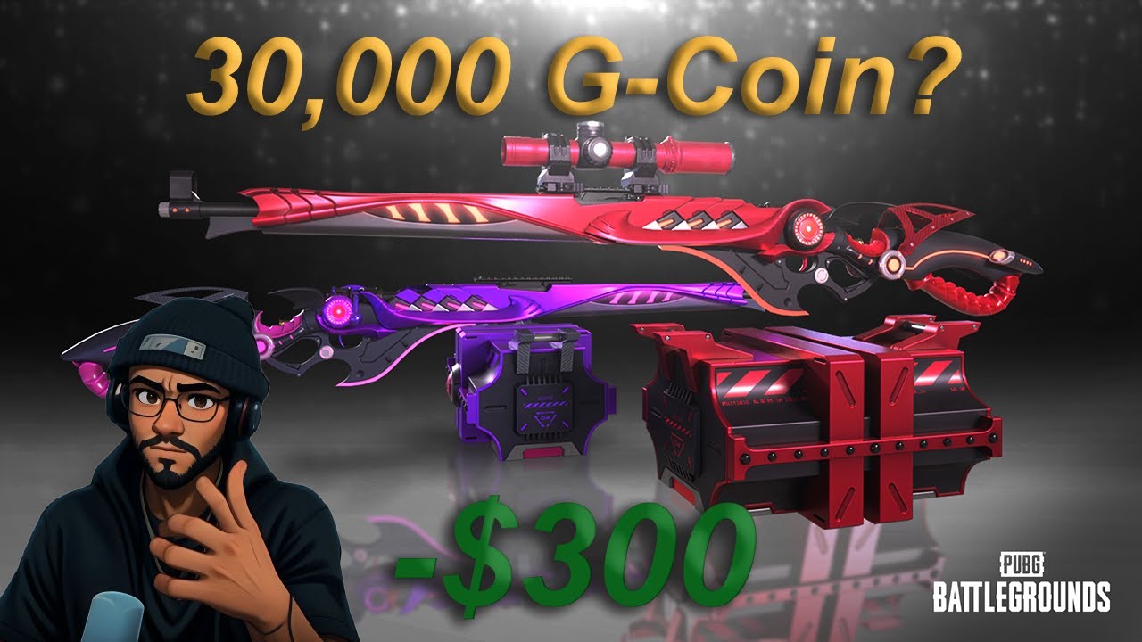 SPENDING 30K G-COIN ON PUBG SKINS - YouTube
