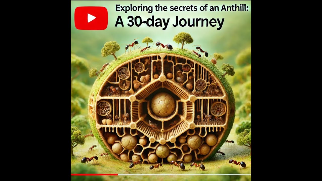 Exploring the Secrets of an Anthill A 30 Day Journey - YouTube