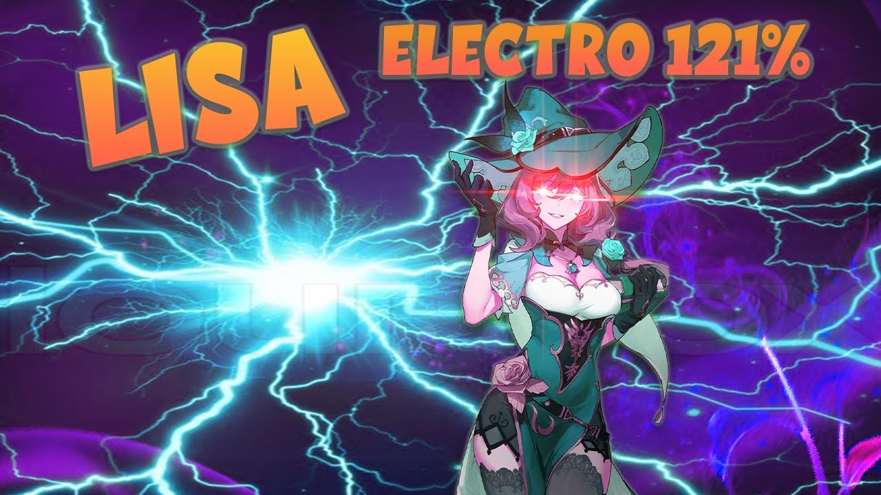 Amazing Build! Lisa Best Burst Team 121% Electro | Genshin Impact - YouTube