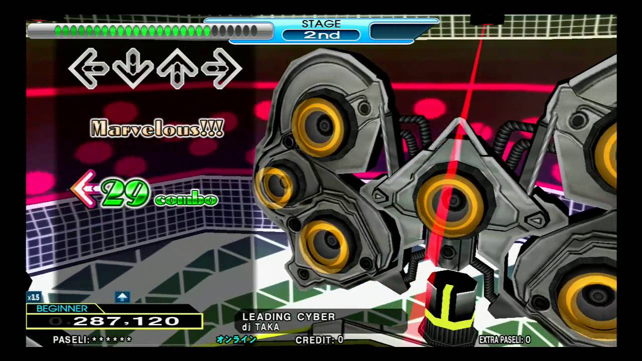 DDR 2015 - LEADING CYBER (SP BEGINNER) - YouTube