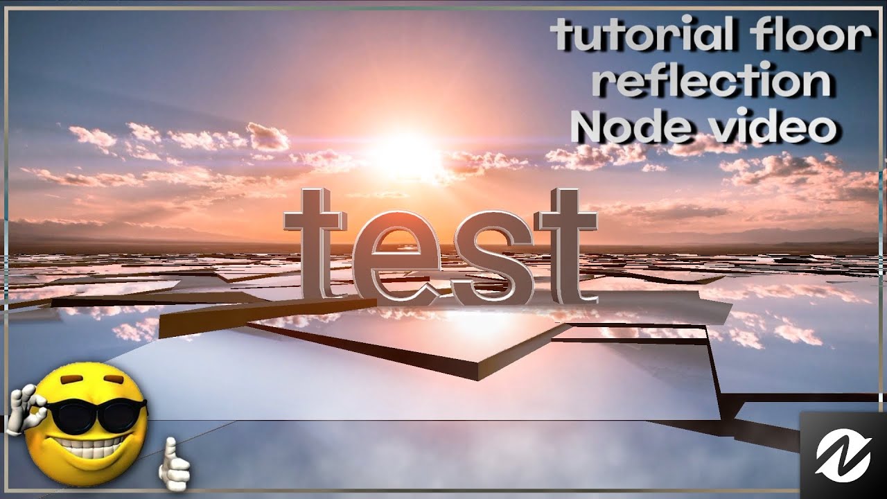 Tutorial Floor Reflection Node video - YouTube
