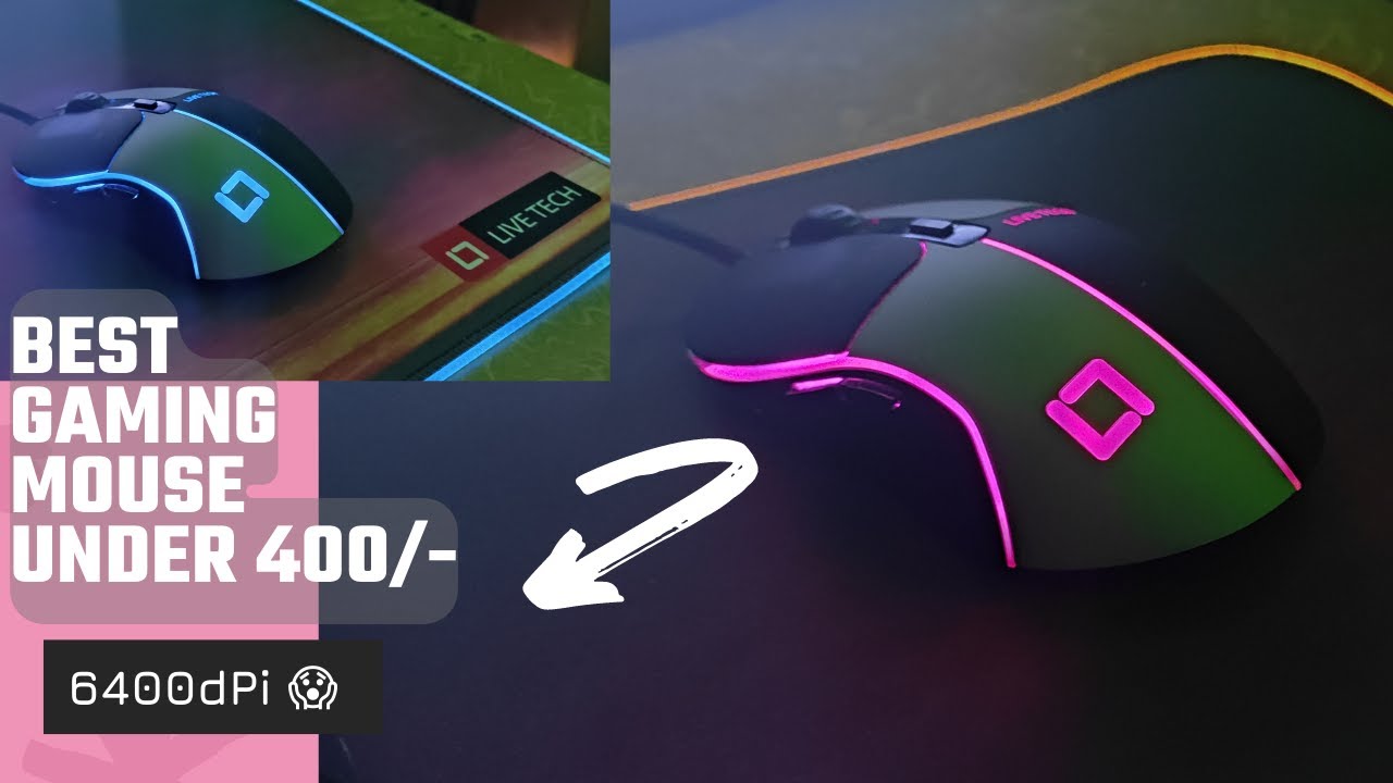 Best Cheap Gaming Mouse Under 500/- In 2022 | 6 RGB Lighting Mode ...